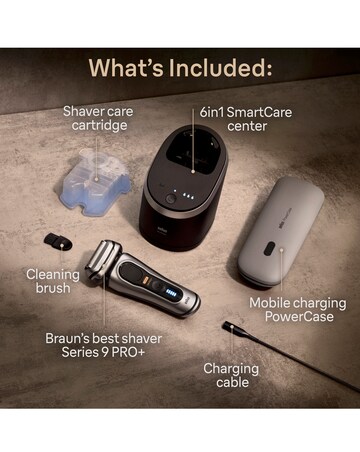 Braun Series 9 Pro 9477cc Electric Shaver with Smart Care Centre ...