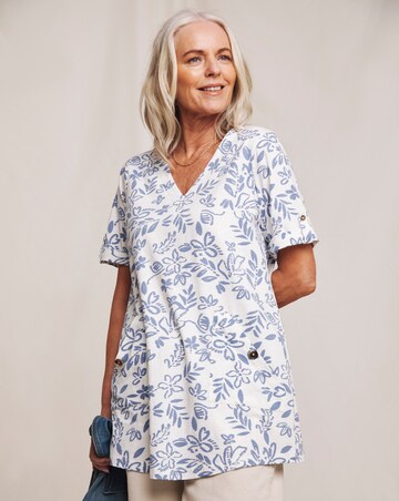 Julipa Pure Cotton Jersey Pocket Tunic | Fashion World