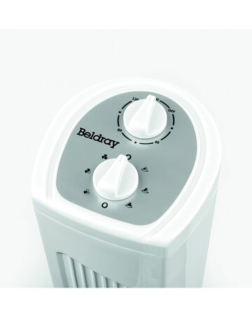 Beldray 32 Inch Tower Fan With Timer White | Fashion World