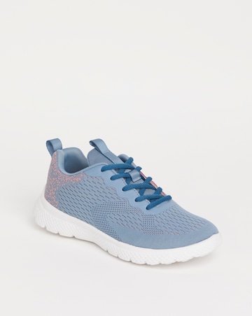 Cushion Walk Lace Up Trainers EEE Fit | Fashion World