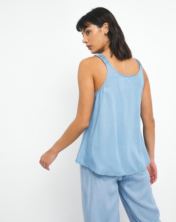 Light Blue Lyocell Cami | Fashion World